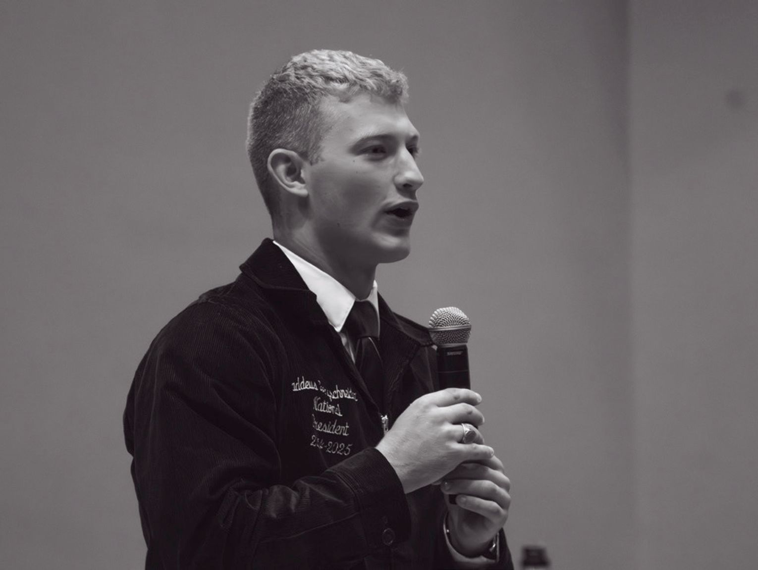 FFA students receive visit from national president