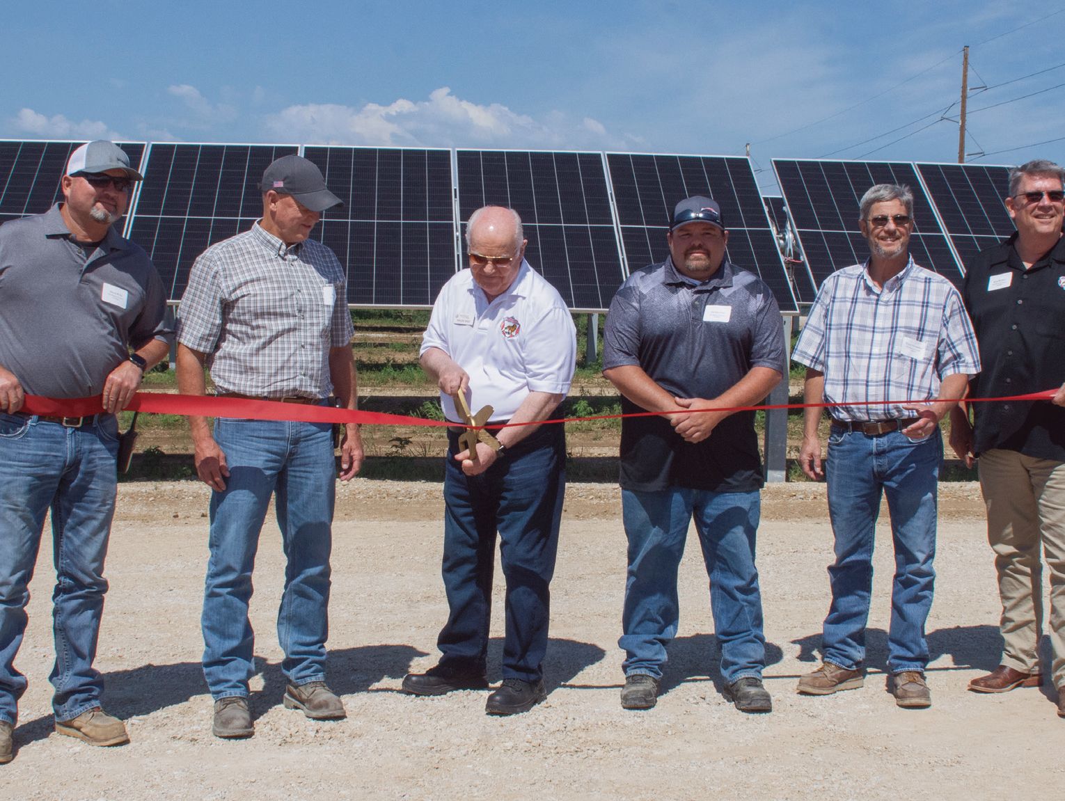 Monarch Cement Company celebrates new solar farm with ceremony